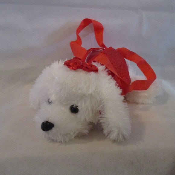 Accessories | Brand New Red Sequin Dog Doll Crossbody Bag | Poshmark
